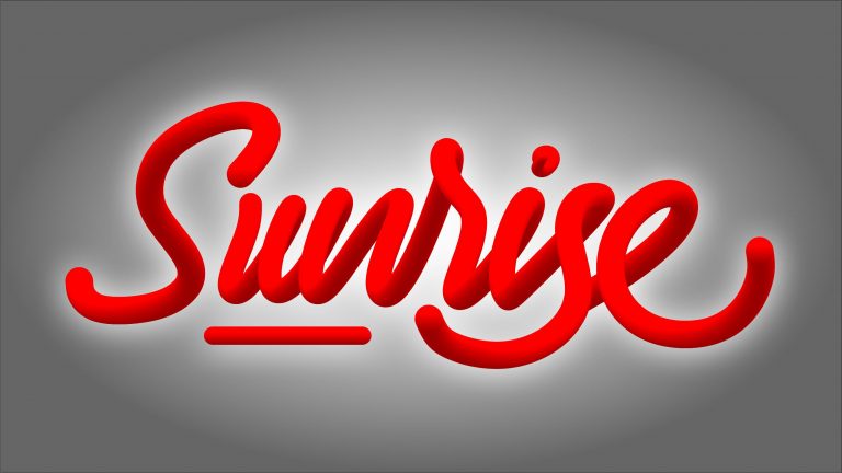 Pipe Text Effect | 3d Tube Text - Design Guruji